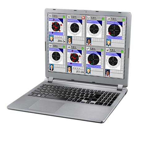 10 LANE COMMAND DESK (TLCD) | Electronic Target System Software | SIUS AG