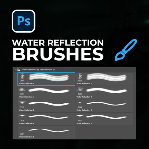 PHOTOSHOP BRUSHES FOR WATER REFLECTIONS | kathrinfederer.ch