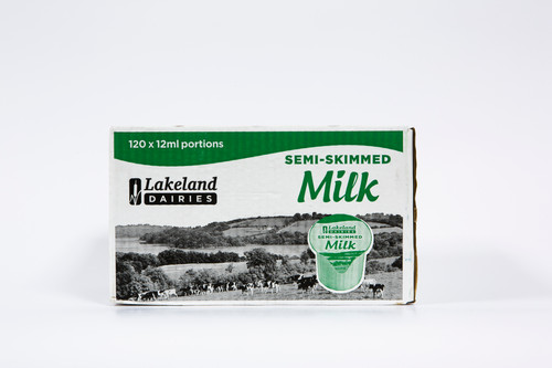 UHT Semi Skimmed Milk Pots 120s | Eden Fields Fine Cof