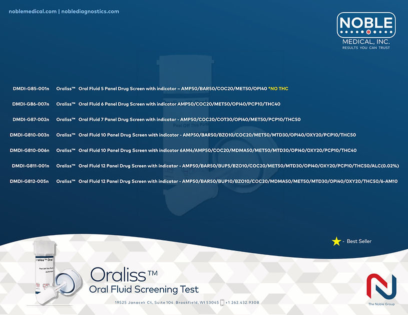 Noble Screening Products | Noble Medical