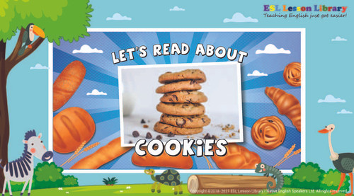 LET'S READ ABOUT COOKIES | ESL Lesson Library