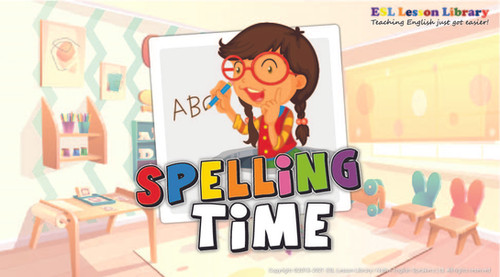 SPELLING LESSON 2 | ESL Lesson Library