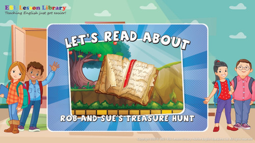 LET'S TALK - TREASURE HUNT | ESL Lesson Library
