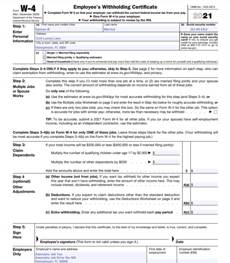 How to Fill Out a W-4 Properly and Avoid Owing the IRS