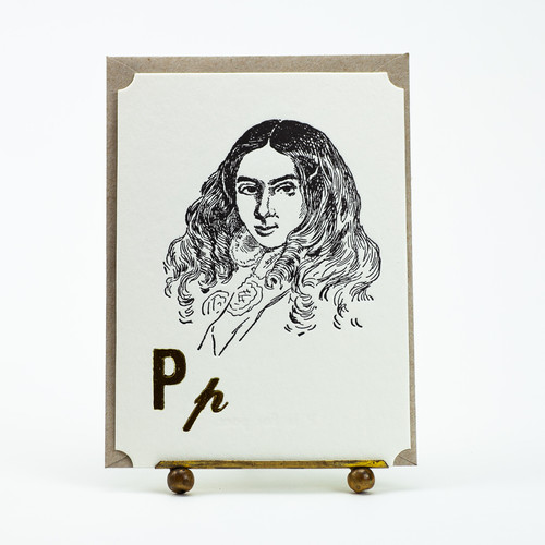 Poet | Card | Hand Printed Letterpress Gifts | Austin Press San Francisco