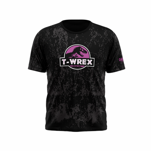 T-Wrex sublimated t-shirt | Dangl Productions