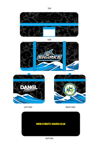 St Neots Sharks Dangl Kit bag | Dangl Productions