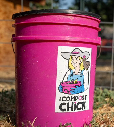 5 Gallon Bucket Of Compost | The Compost Chick
