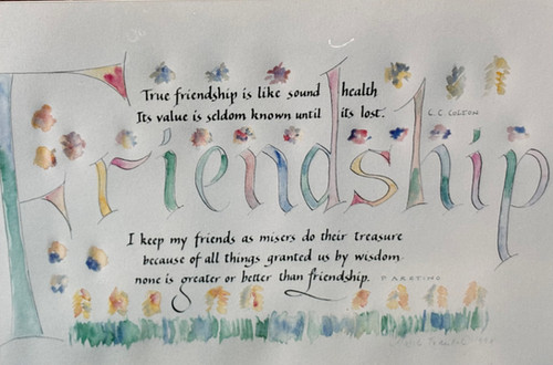 Friendship 1 | Hazel Frankel