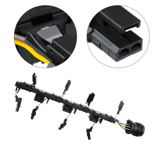 INJECTOR WIRING LOOM FOR AUDI A3 A4 A6 VW CADDY GOLF 2.0 16V TDI BKD ...