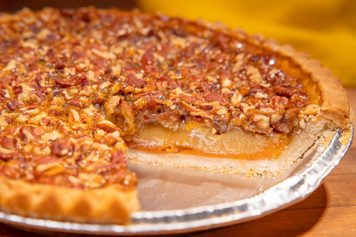 Large Sweet Potato Pecan Pie | 27thstreetbakery