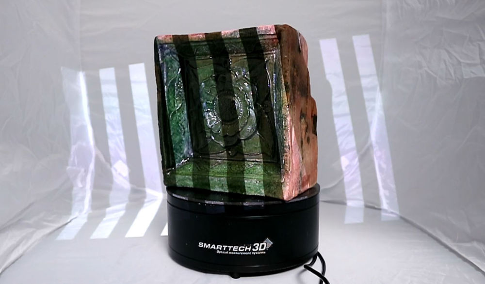The use of the SMARTTECH3D scanner for digitizing historic stove tiles