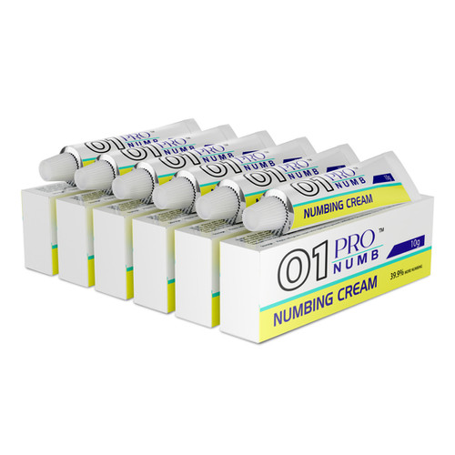 Pro Numb 01 Numbing Cream - 6 Tubes for £45.00 | Effective Pain Relief ...