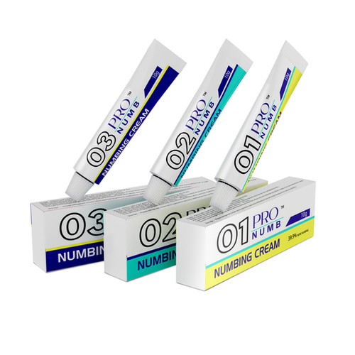Trio Pro Numb Numbing Cream Pack - Three Varieties for Effective Pain ...