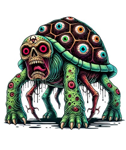 カメのイラスト 10点 #020-029 | Art Frenzy