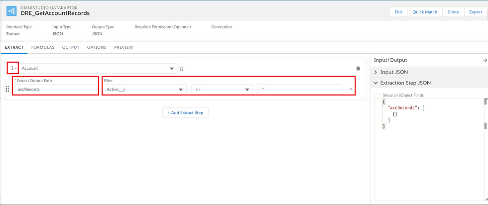 Extract Data Using DataRaptor in OmniStudio | CSL Blog