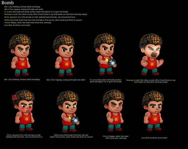 Spine Animations | Ravi | Portfolio