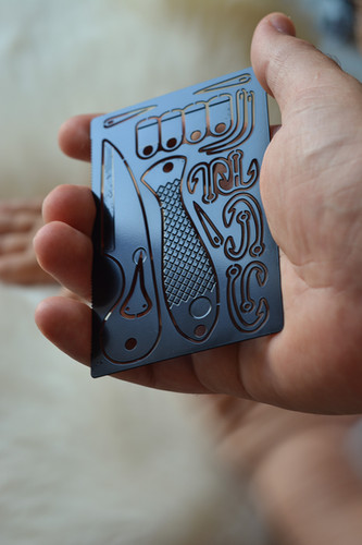 Bushcraft EDC Card | Halusbushcraft