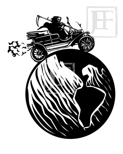 Death driving around the world | art-of-jeff-thompson