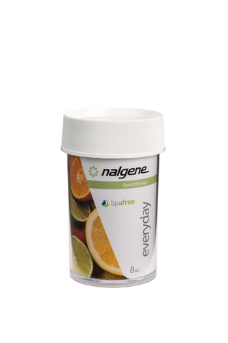 NALGENE 8oz SS Jar Tritan White Lid Camping Insert | CAMP STUDIO STORE