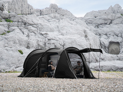 DoD KAMABOKO TENT 3(S) BLACK | CAMP STUDIO STORE