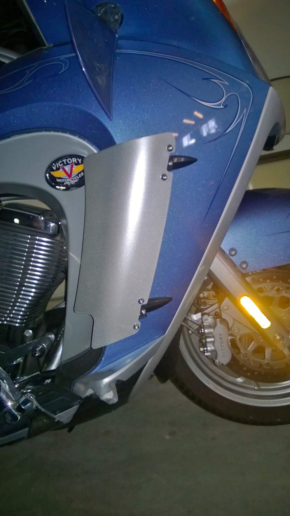 Vision Billet Lower Wind Deflectors (pair) | victorymotorcycles