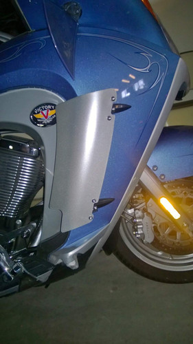 Vision Billet Lower Wind Deflectors (pair) | victorymotorcycles