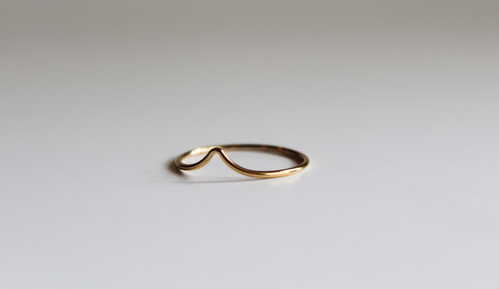 Chevron Stacking Ring | Stacks and Steel