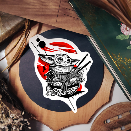 Grogu - Individual Sticker | tattoo