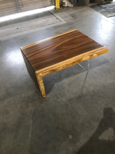 Monkey Pod Live Edge Coffee Table | BlowingRockWoodworks