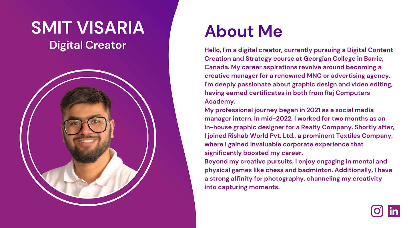 About | Visaria Visuals