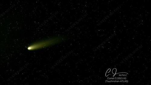 COMET C-2023 Astrophotography | Nuvid 3d Lab