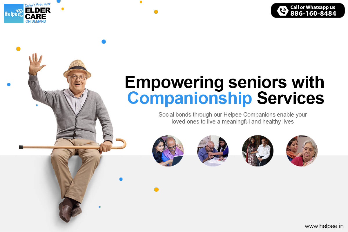 Book a best Companion Care Service for Elder @ 800/day