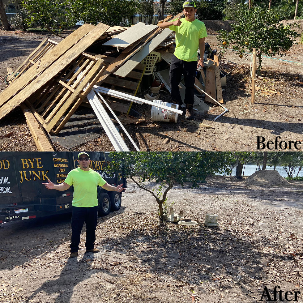 Goodbye Junk Removal & Trash Hauling in Orlando,FL