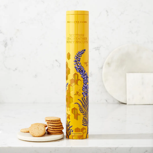 Fortnum & Mason Scottish Ling Heather Honey Biscuits 250g | Fay's Gifts