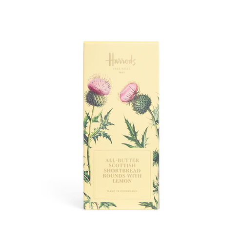Harrods All-Butter Scottish Shortbread Rounds with Mediterranean Lemon ...