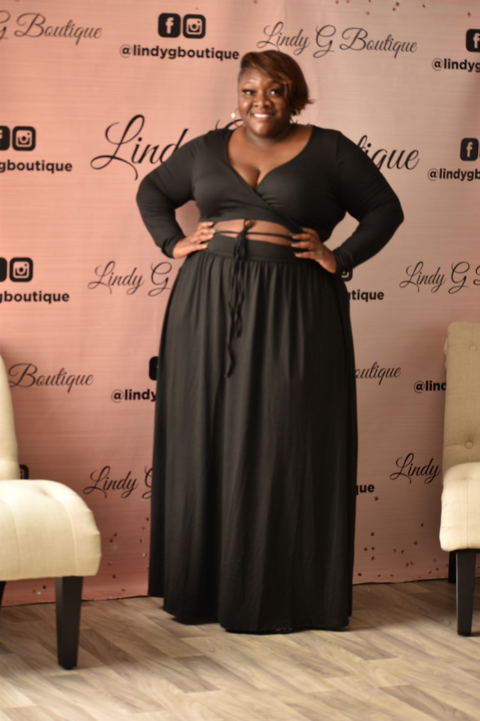 Amazing Grace Set Black | Lindy G Boutique