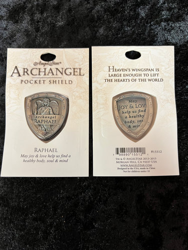 TOKEN: Archangel Pocket Shield - Raphael | UpliftingConnections