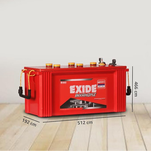 EXIDE INVAHOMZ IHTT2000, 12V 180Ah Tall Tubular Inverter Battery 36+24 ...