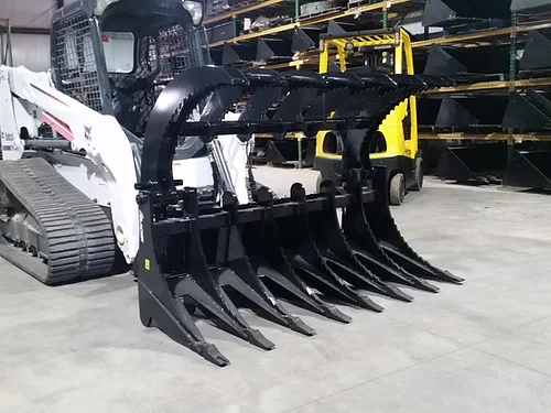 Glacier Extreme Duty Rake Grapple (SSQA) | CTS Equipment