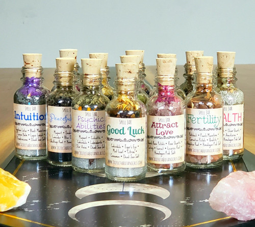 Intention Spell Jars - 21 CHOICES | Trifecta Botanicals