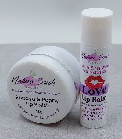 Papaya & Poppy Lip Polish | Nature Crush