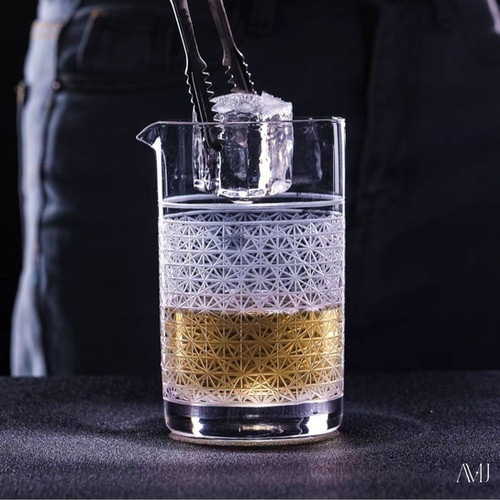 CRISON | BAR TOOLS SERIES โถผสมค็อกเทล มีลาย | Mixing Glass (PMG02-3 ...