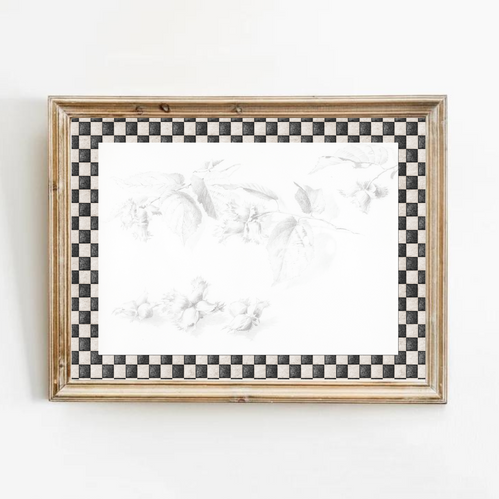 Checkerboard Landscape Picture Frame Mount | THE TORIA EDIT