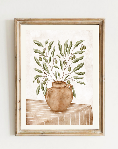 Olive Tree - Art Print | THE TORIA EDIT