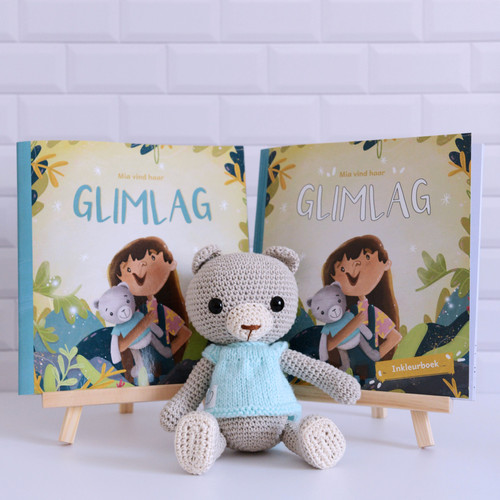 Mia Vind Haar Glimlag - Storieboek, Inkleurboek & Brave Beertjie ...