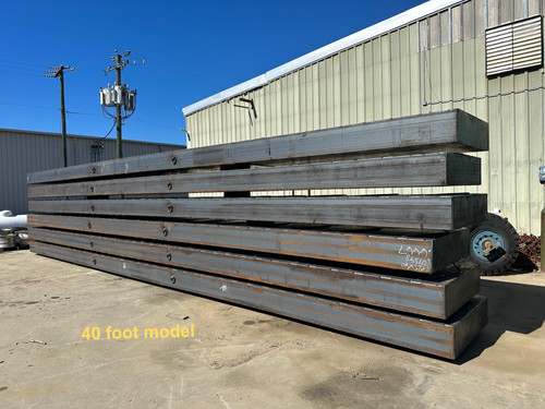 40' portable temporary crossing bridge - weight certified | Mast ...