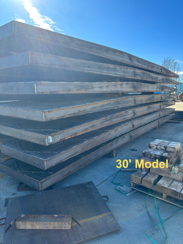 30' X 4' foot logging bridge - 3 Panels in a set - now weight certified ...