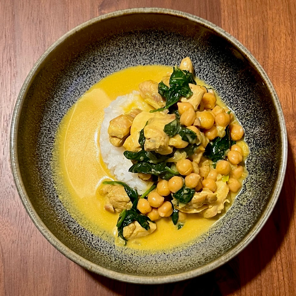 Chicken and chickpea curry