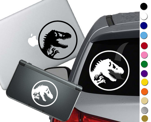 Jurassic Park- Vinyl Decal Sticker For cars, laptops, and more ...